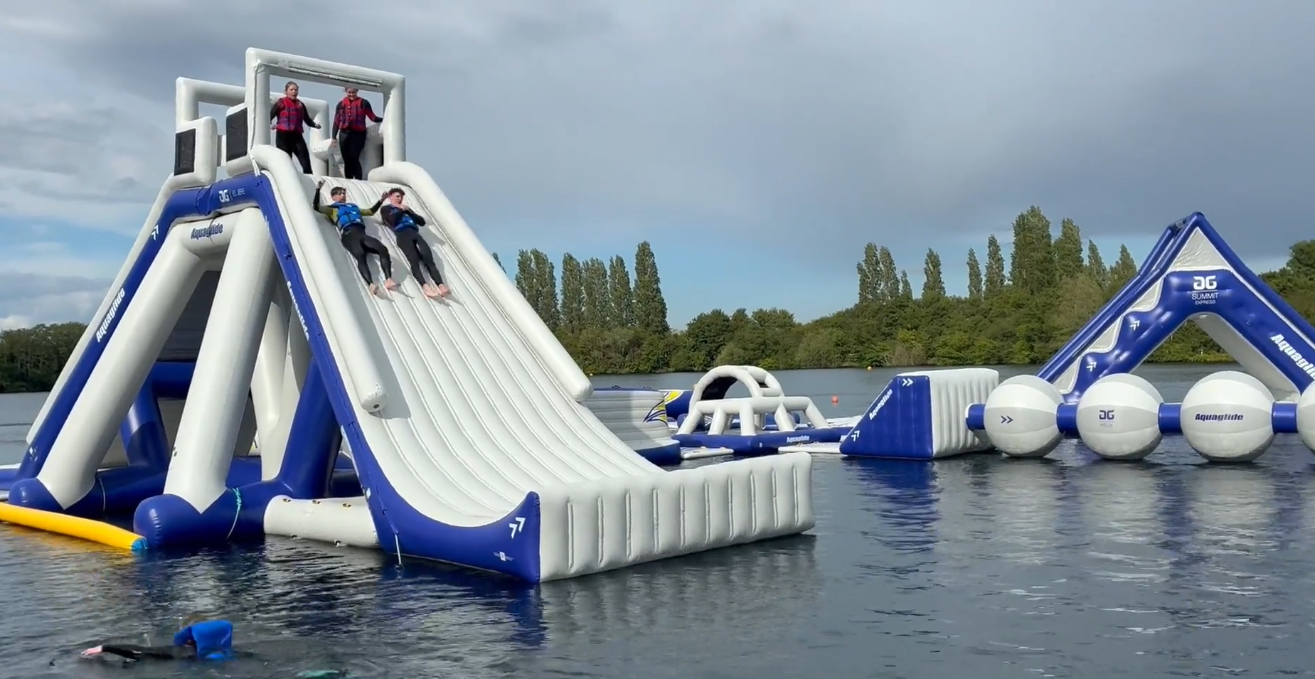 Popular outdoor aqua park returns to Doncaster this summer