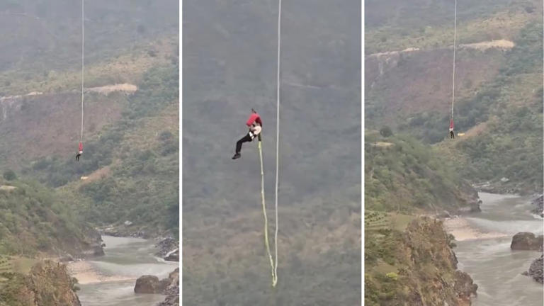Adventure turns tragic: 21-year-old dies after bungee jump in ...