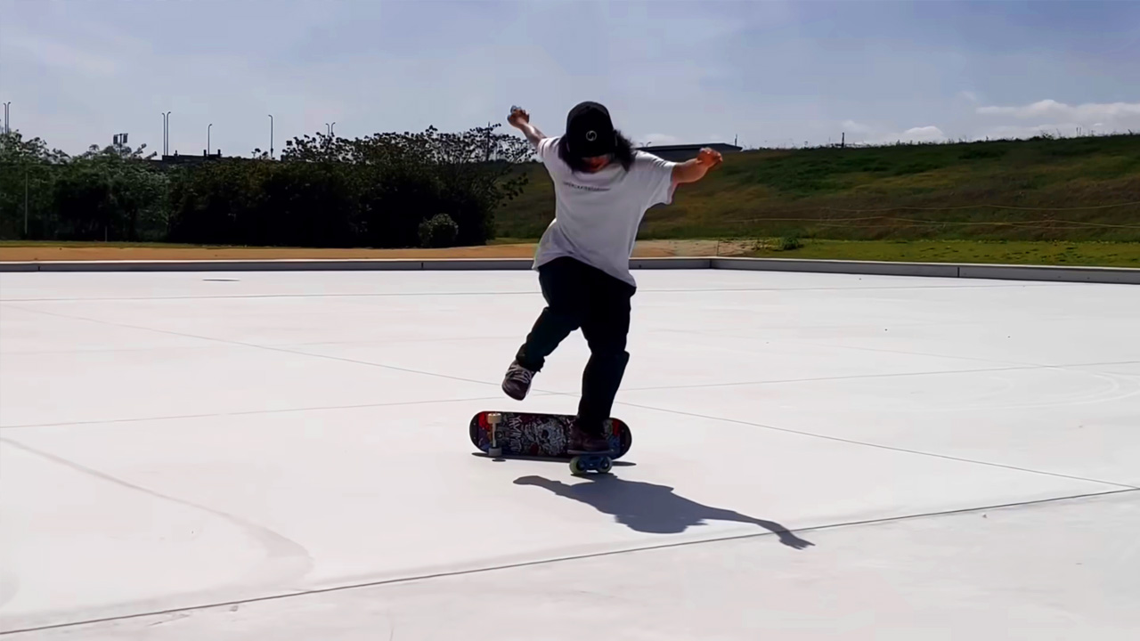 Isamu Yamamoto shows impossible freestyle skate tricks in LA