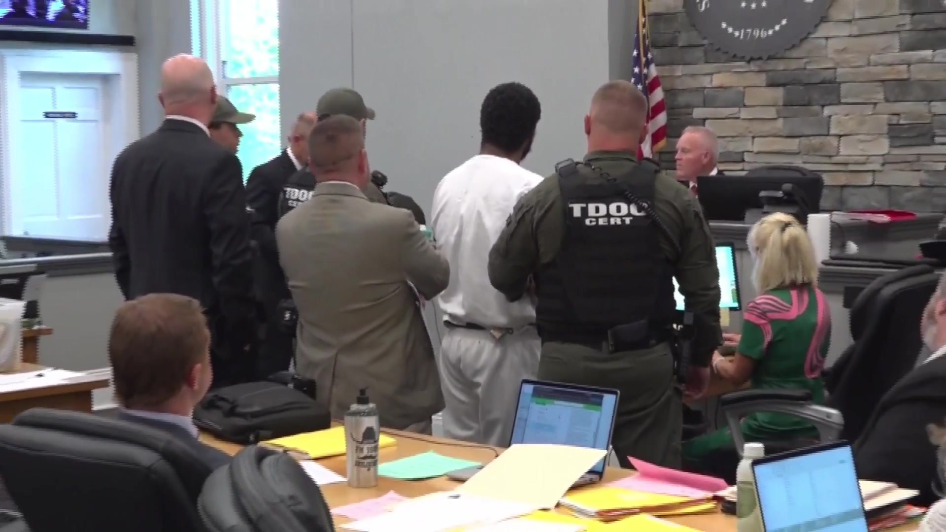 Man accused of killing Morgan County corrections officer arraigned