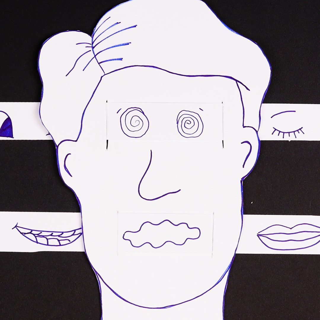 Switch emotions with this cool craft idea