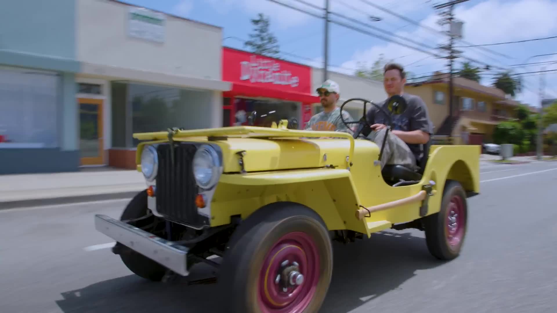 We wrenched on the Jeep between every daily commute