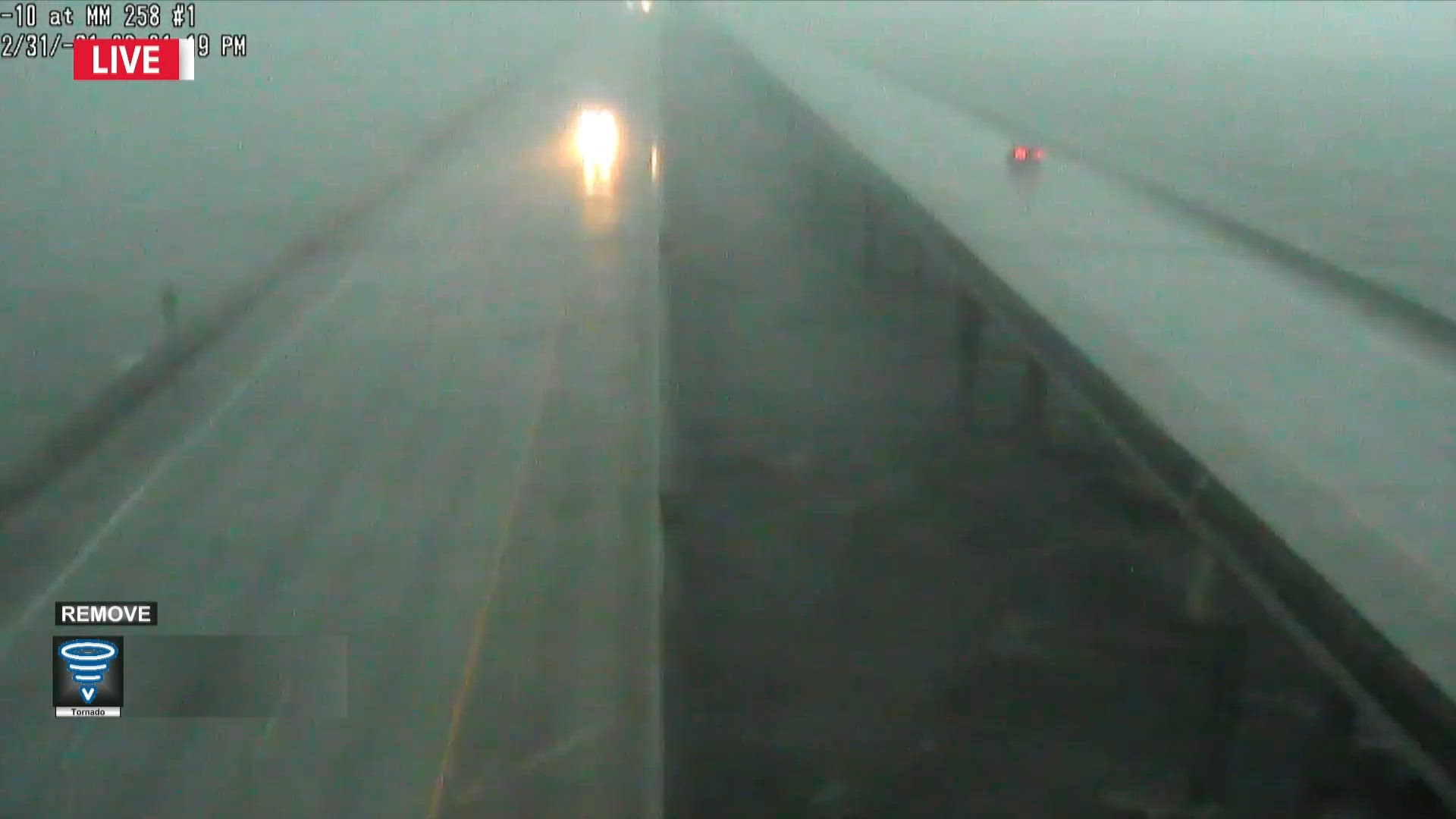 Tropical storm Arthur: Whitecaps on Lake Pontchartrain near Eden Isles
