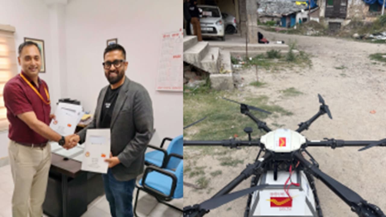 India's largest postal drone network to launch in Himachal, Assam