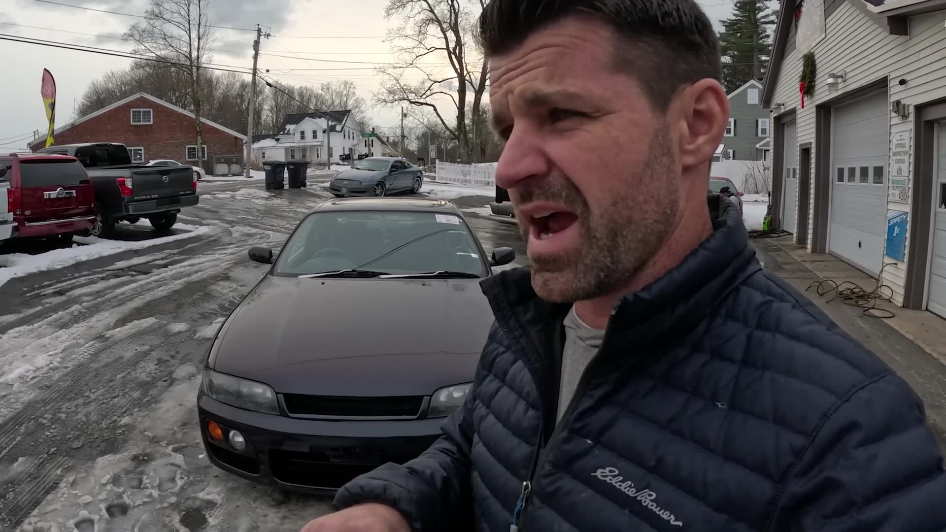 My Nissan Skyline got wrecked at the auction and nobody owned up