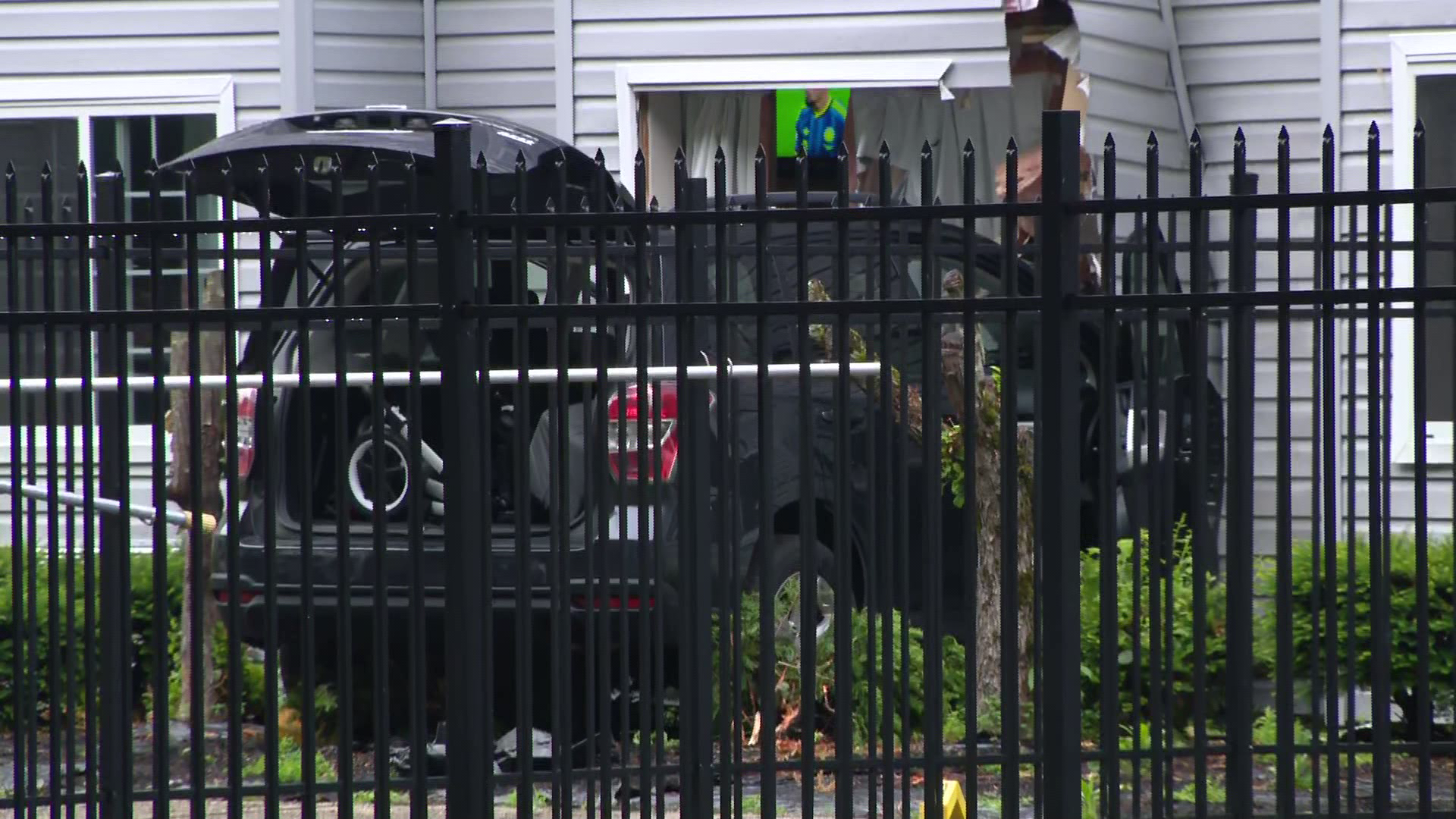 Woman started shooting into Mass. hotel after crashing vehicle into ...