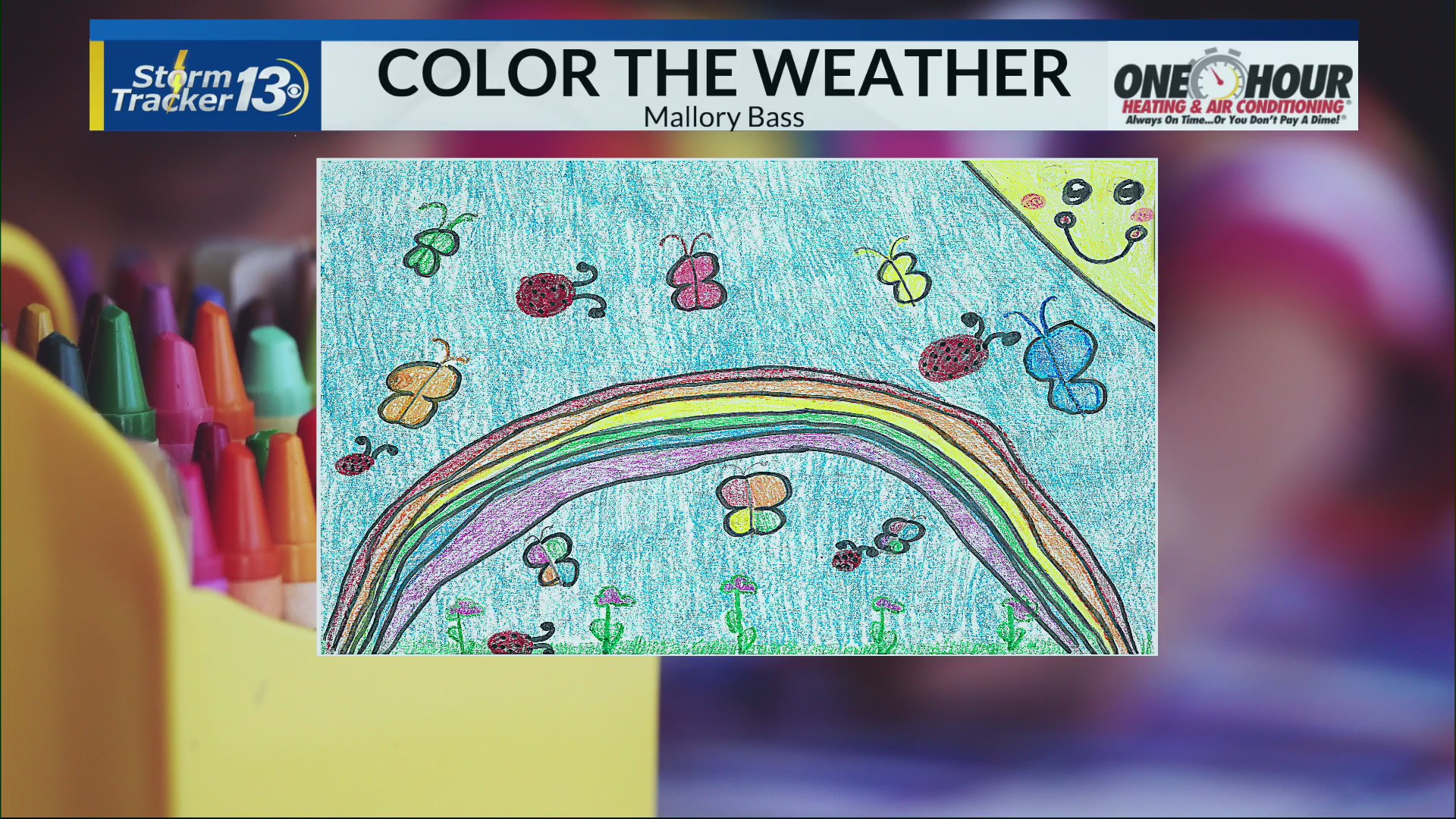 Color the weather: Mallory Bass