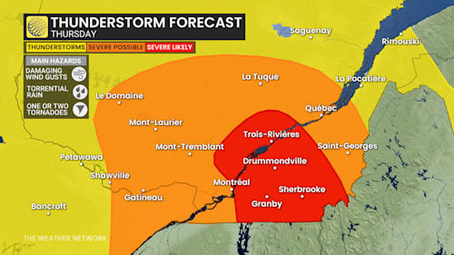 Severe storms shift into eastern Ont., Quebec, risk of torrential rain ...