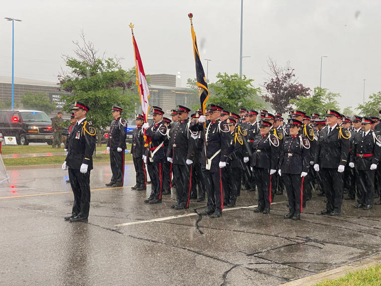 Funeral service begins for OPP officer fatally struck by car in ...