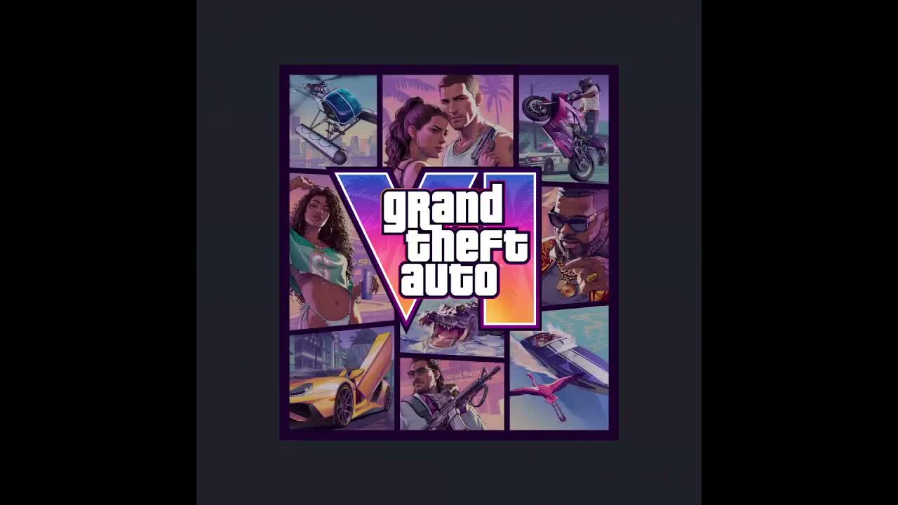 GTA 6 cover art revealed - pre order June 25th (Grand Theft Auto 6 ...
