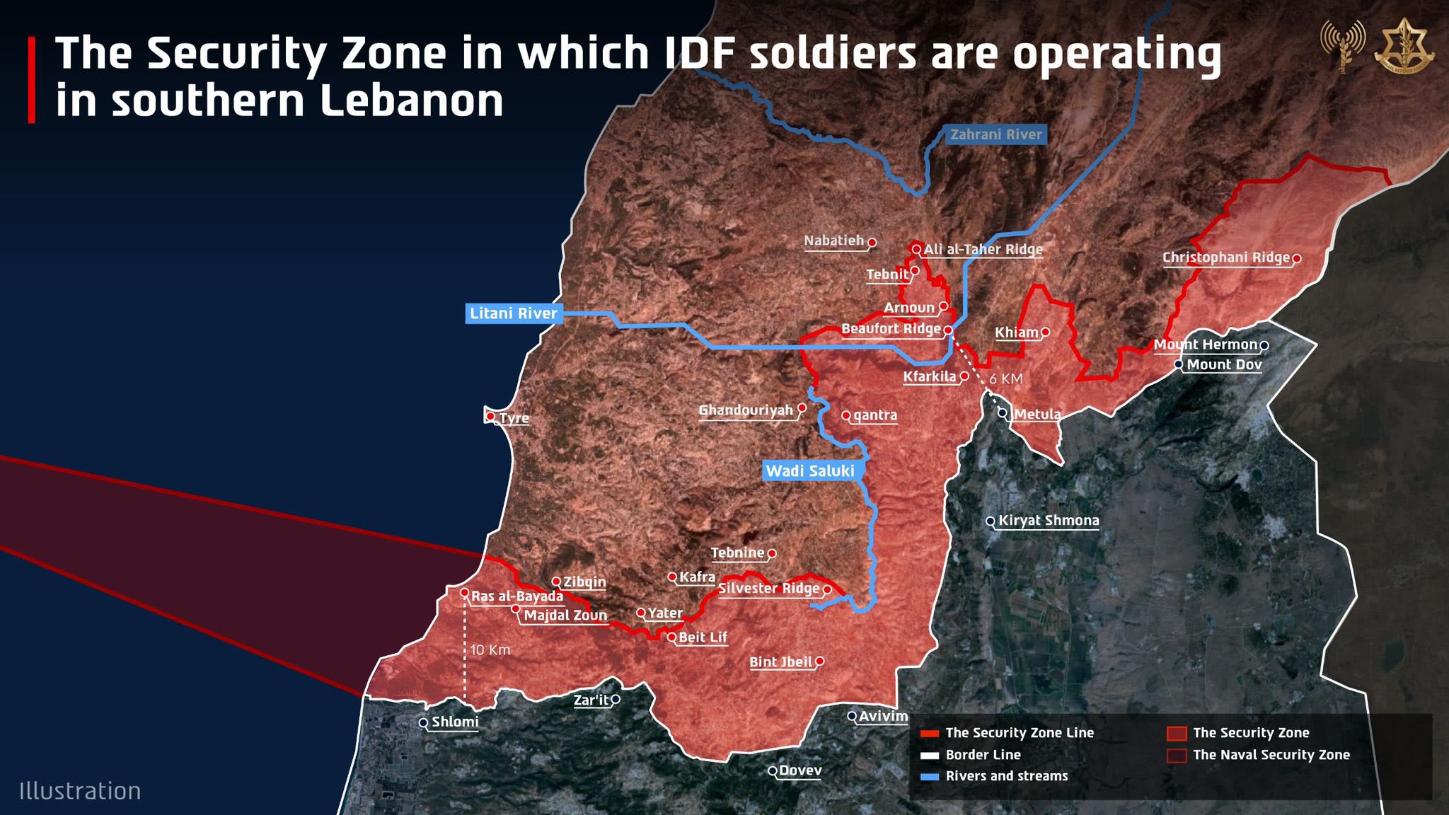 Netanyahu vows to restore security to north after IDF releases map of ...