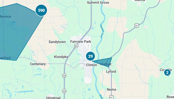 Over 1,200 without power after Wednesday night severe storms