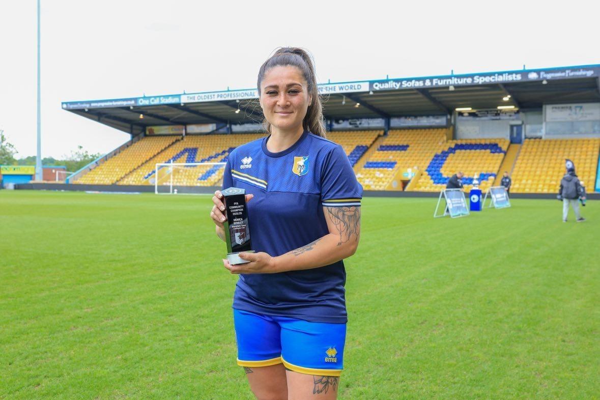 "Thank you for sticking by my side": Mansfield Town captain Monica ...