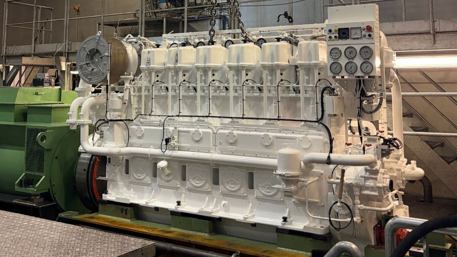 World’s first 100% hydrogen-fuelled marine engine delivering 2670kW ...