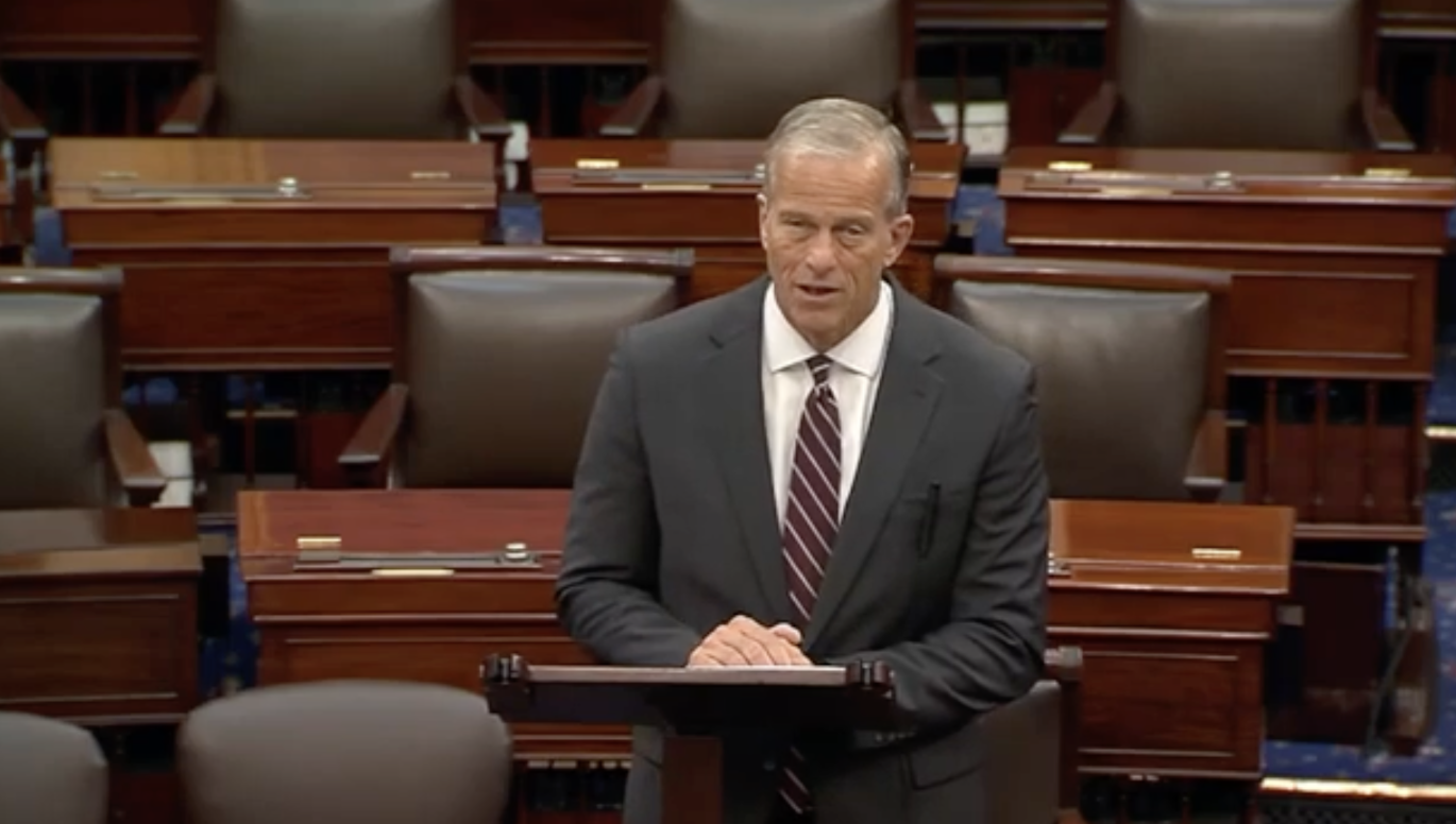 'We still have more work to do': Senator John Thune touts the proposed ...
