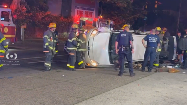 Crash involving Philadelphia police cruiser sends 3 to hospital ...