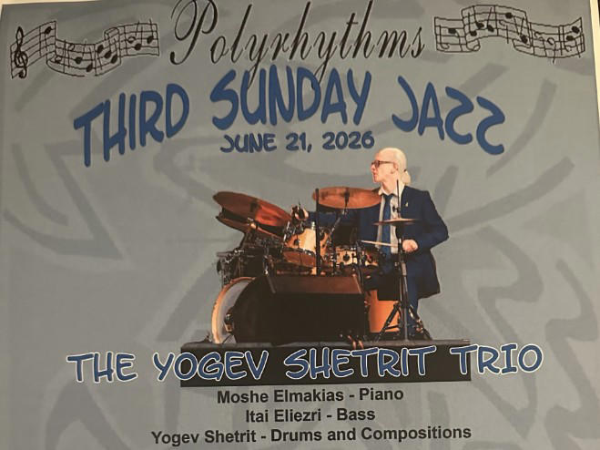 Polyrhythms 3rd Sunday Jazz to feature Yogev Shetrit Trio in Davenport ...