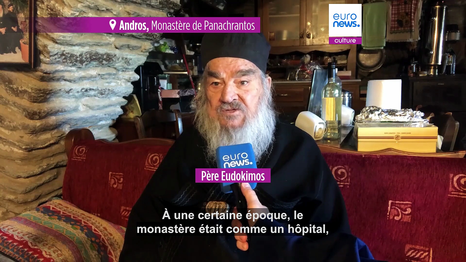Le monastère de Panachrantos à Andros, reliquaire de l'art grec ...