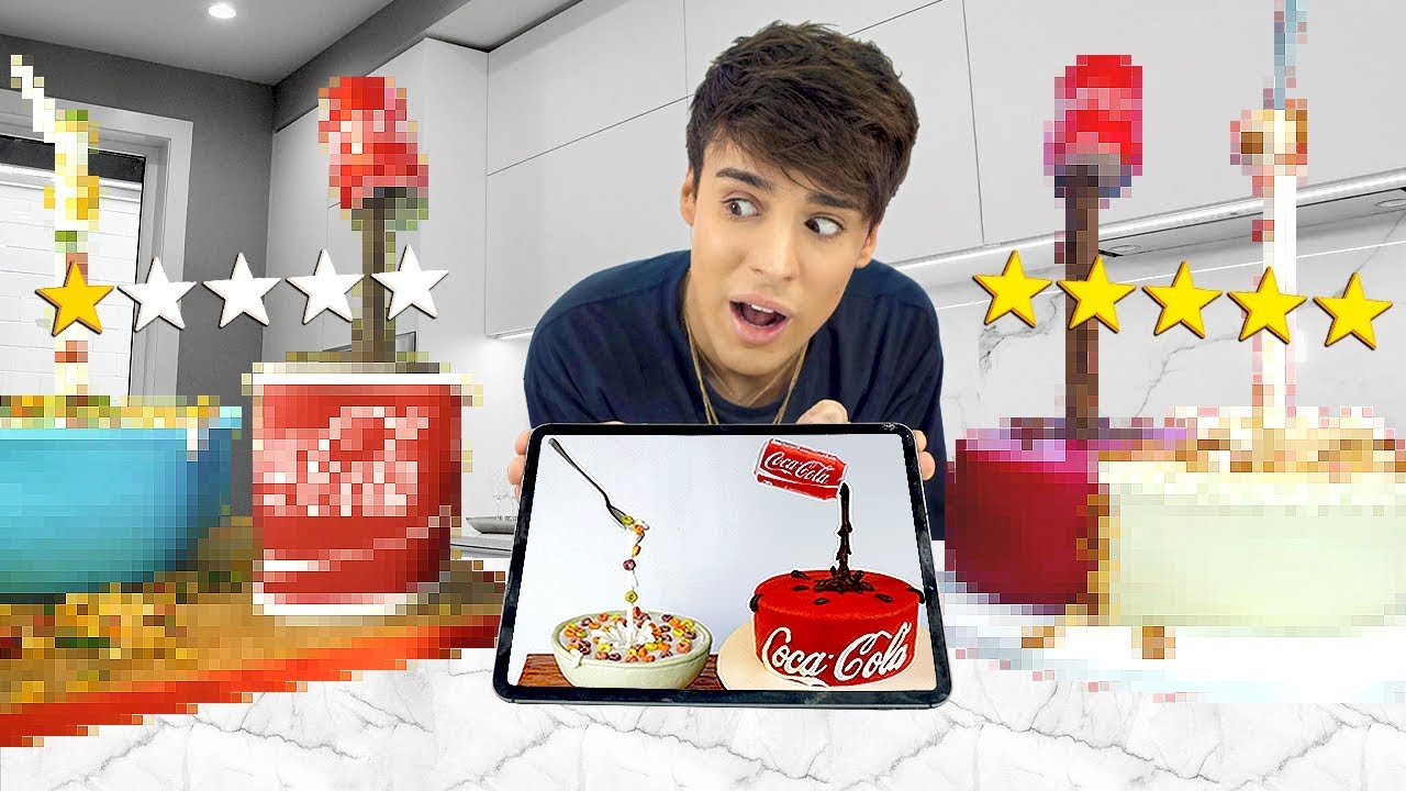 Ordering custom anti-gravity cakes from one-star bakeries