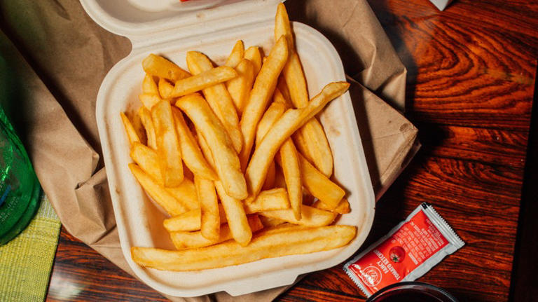The only step you need to prevent soggy takeout fries