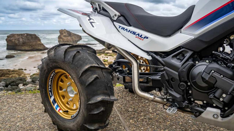 This custom Honda off-road trike is awesome and terrifying