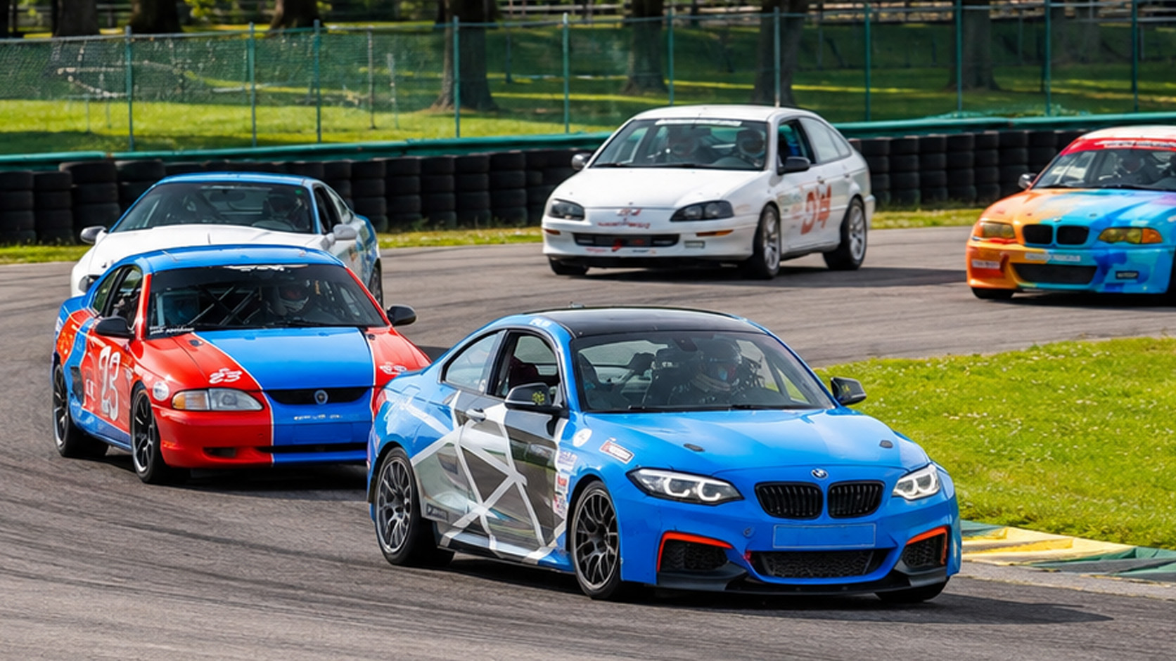 First real race experience with a rental race car