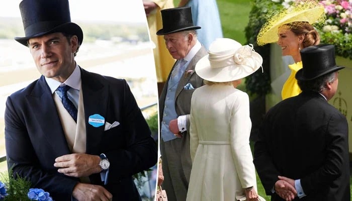 King Charles welcomes Henry Cavill at Royal Ascot eventPublished on ...