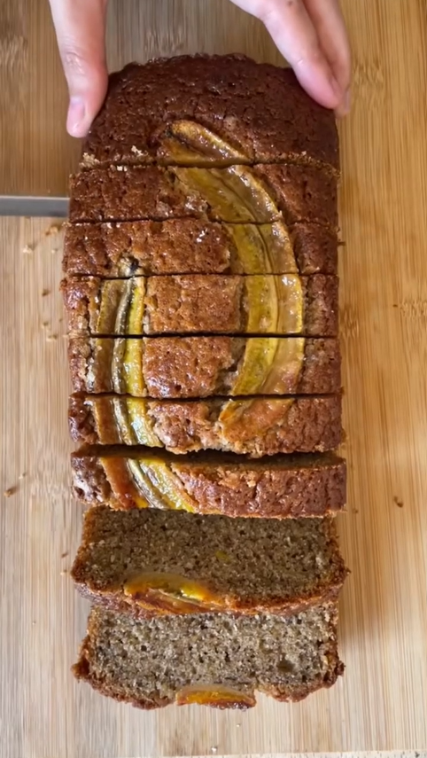 Moist banana cake made with simple pantry ingredients