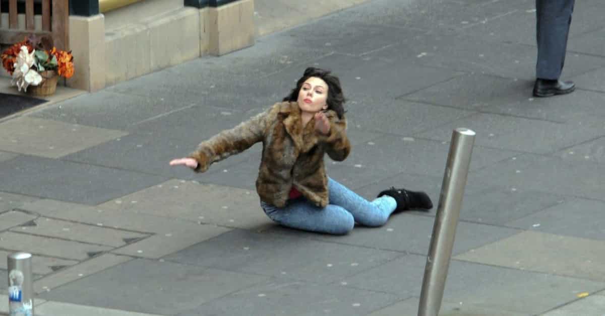The best Scarlett Johansson falling down memes