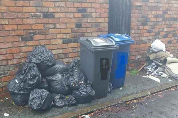 Woman fly-tipped waste in street and failed to cooperate with council probe