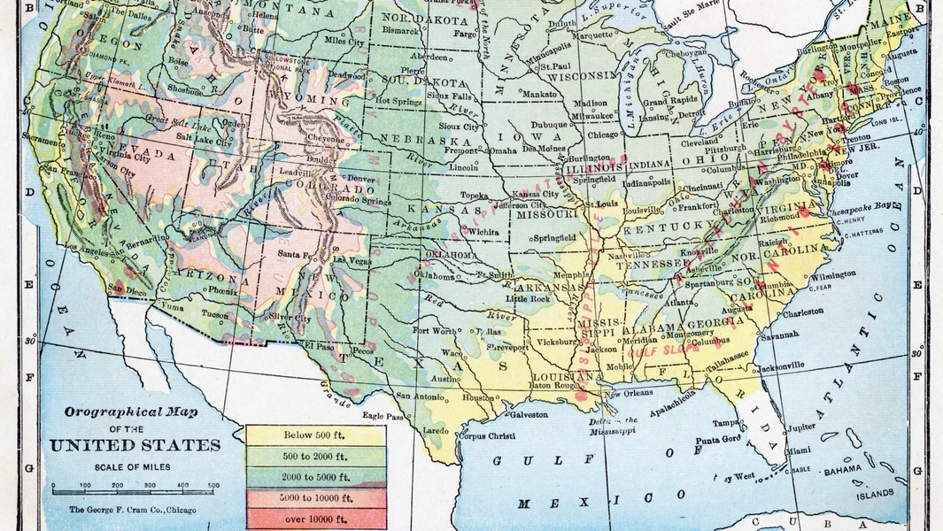 15 unique US maps and their surprising stories