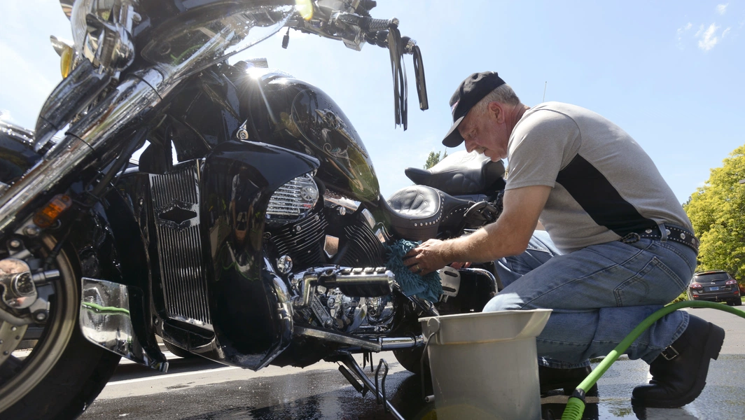 Motorcycle detailing techniques for protection and longevity