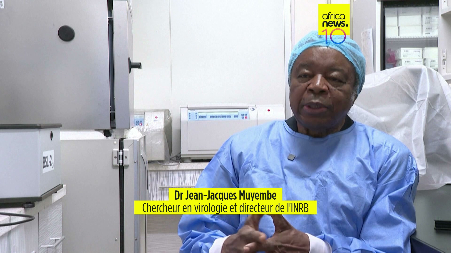 RDC : Jean-Jacques Muyembe, 50 ans de combat contre Ebola