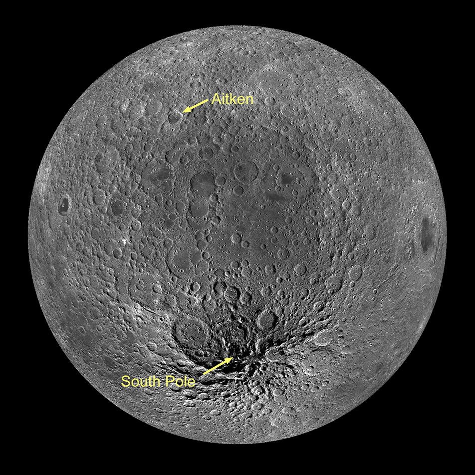 Massive underground structure discovered beneath the Moon’s South Pole ...