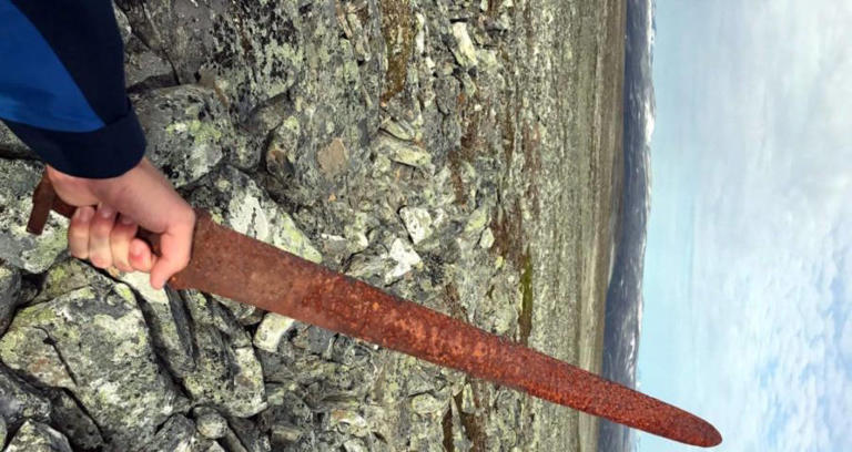 1,200-year-old Viking sword discovered on Norwegian mountain