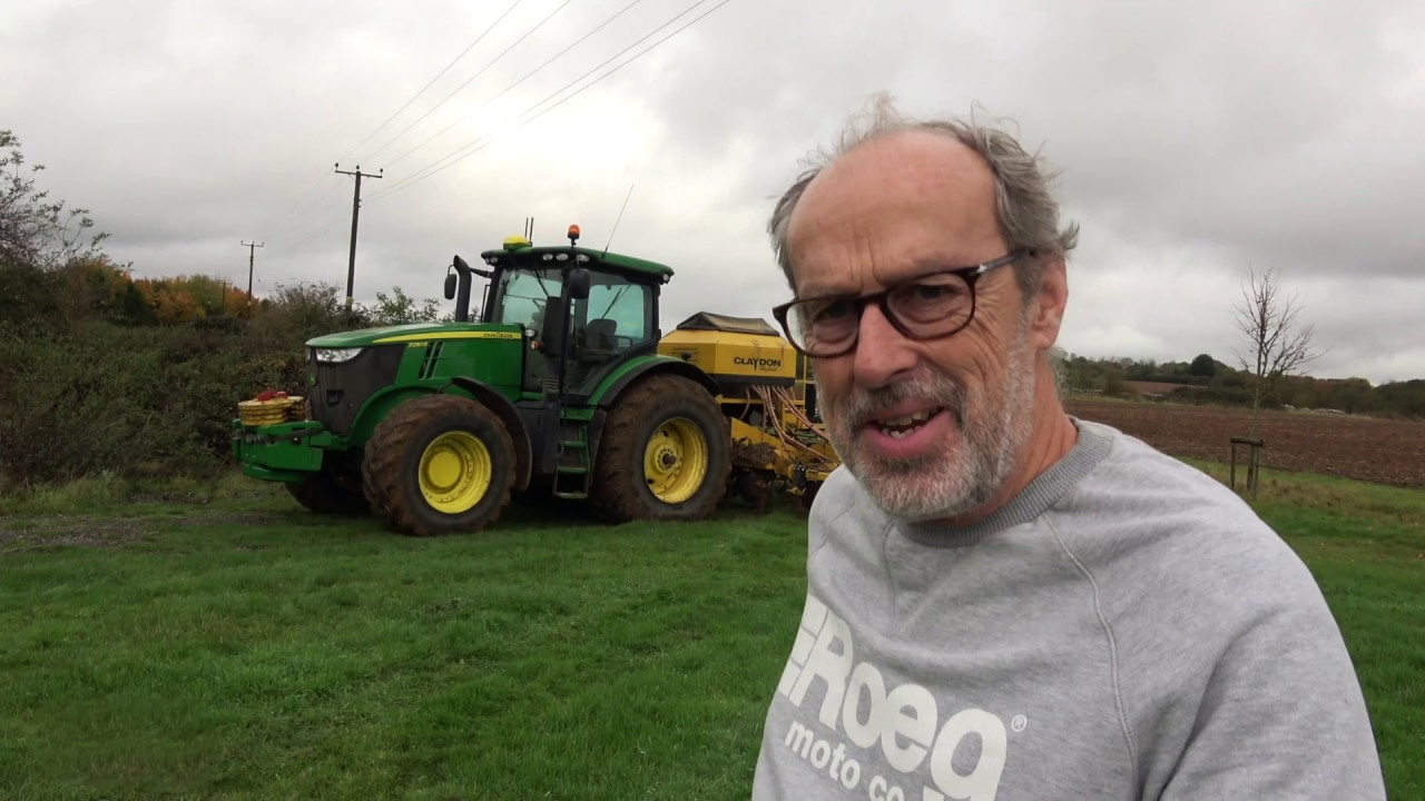 Winter wheat drilling finally starts after heavy rain