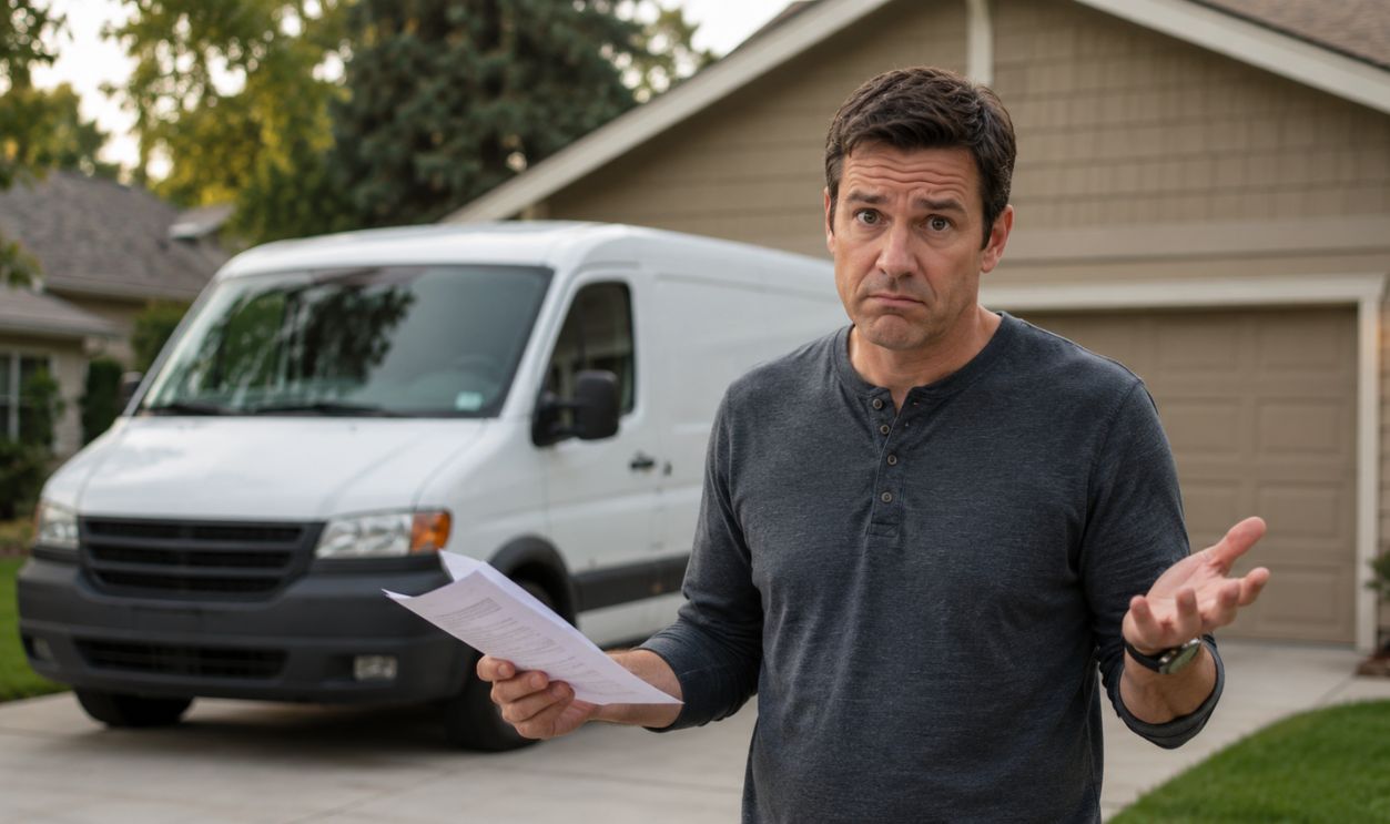 My HOA says I cannot park a commercial-looking van in my driveway even ...