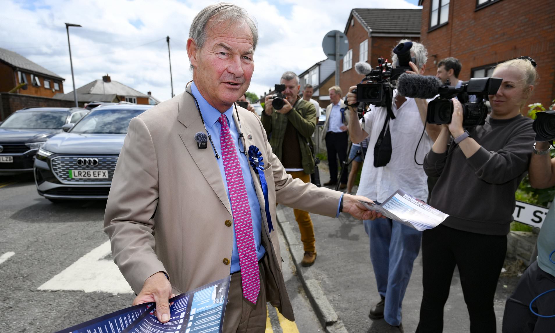 Reform fury over 'Muslims for Reform' van as Rupert Lowe is forced to ...