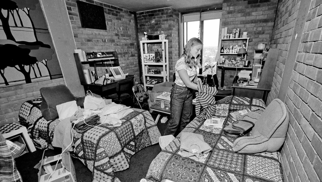 13 snapshots of 1970s college life