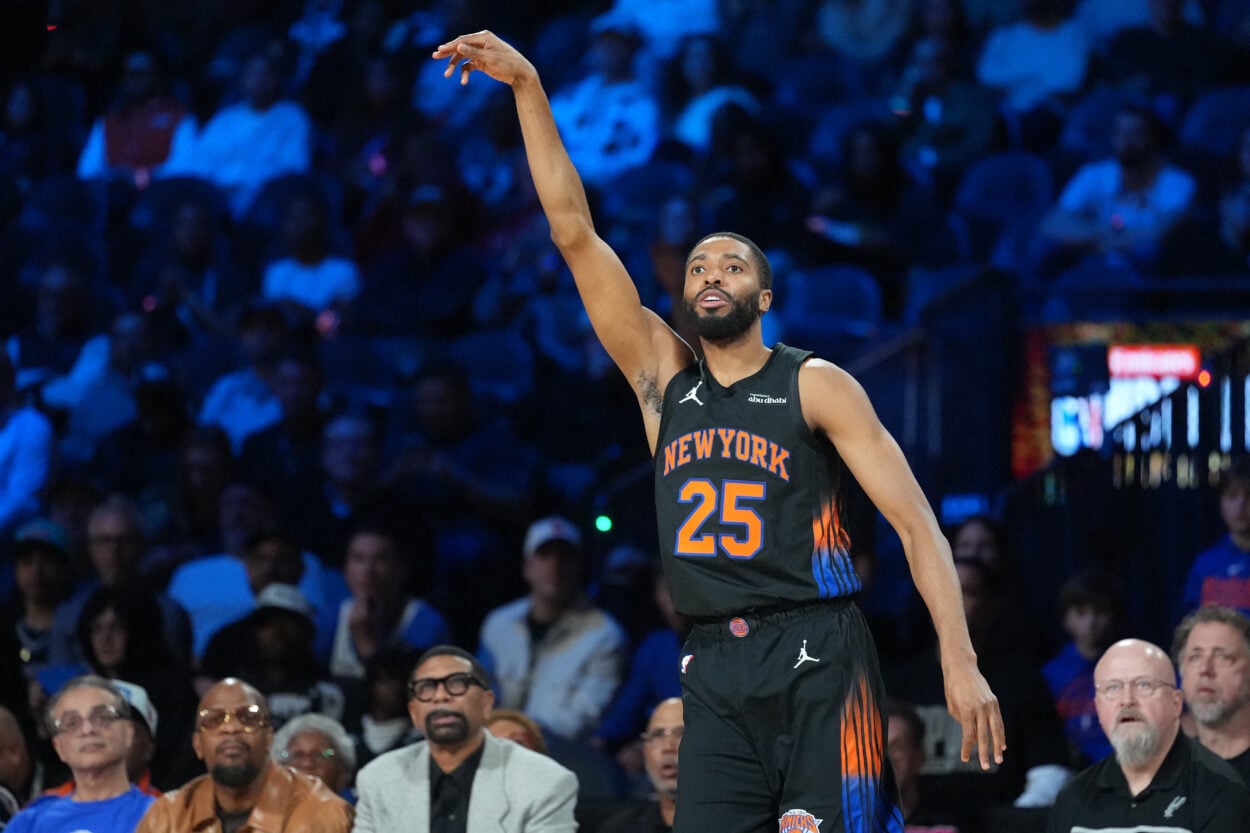 Mikal Bridges turned the Knicks pick argument into confetti