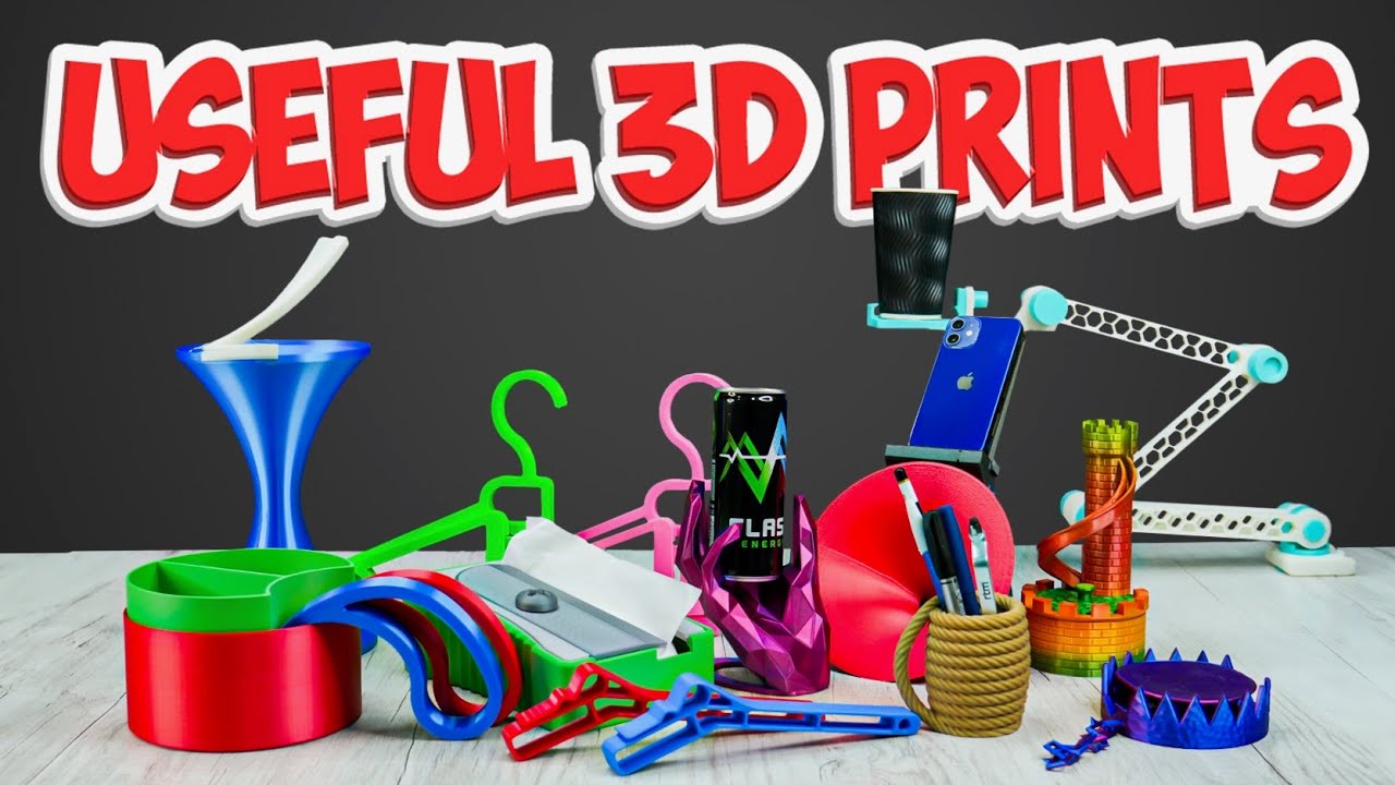Practical 3D printing ideas you can make at home