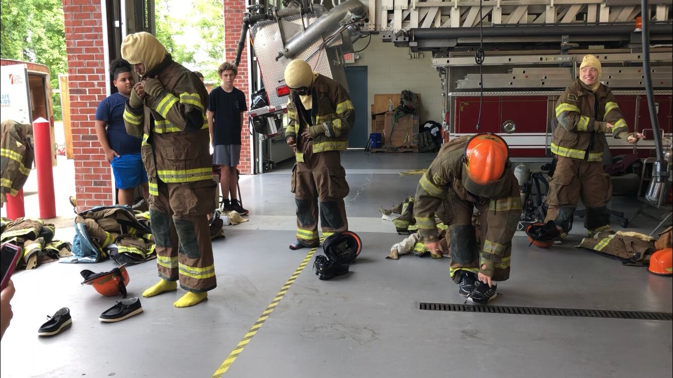 Wilmington Fire Department hosts junior fire academy for teens
