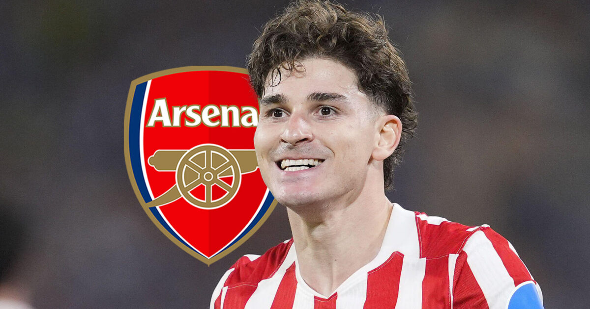 Julian Alvarez reacts after learning Arsenal have 'done deal' with ...