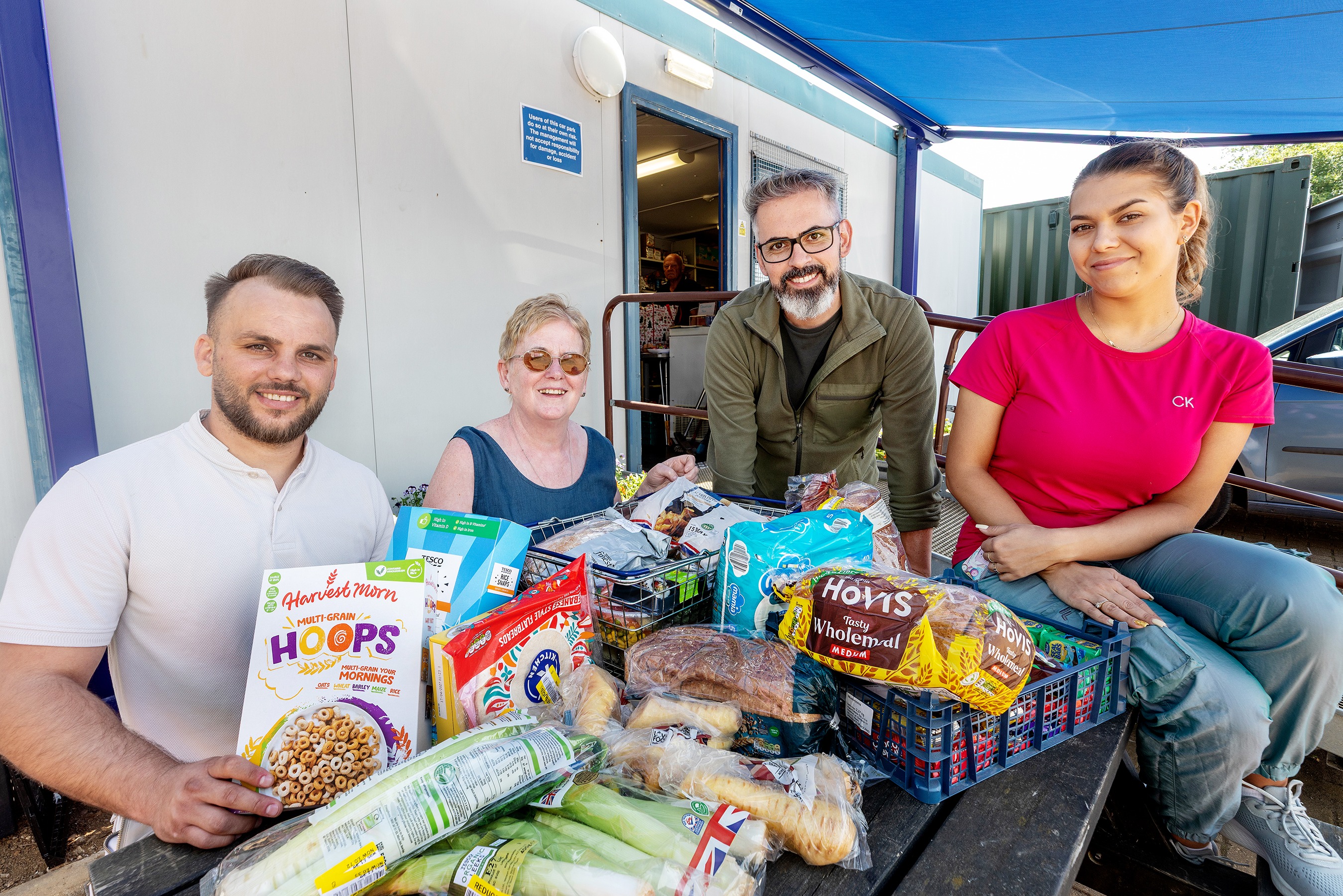 Amazon team donates £2,400 to Daventry Town Community Pantry
