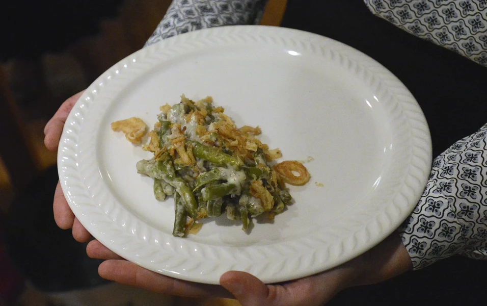 Green bean casserole through the years