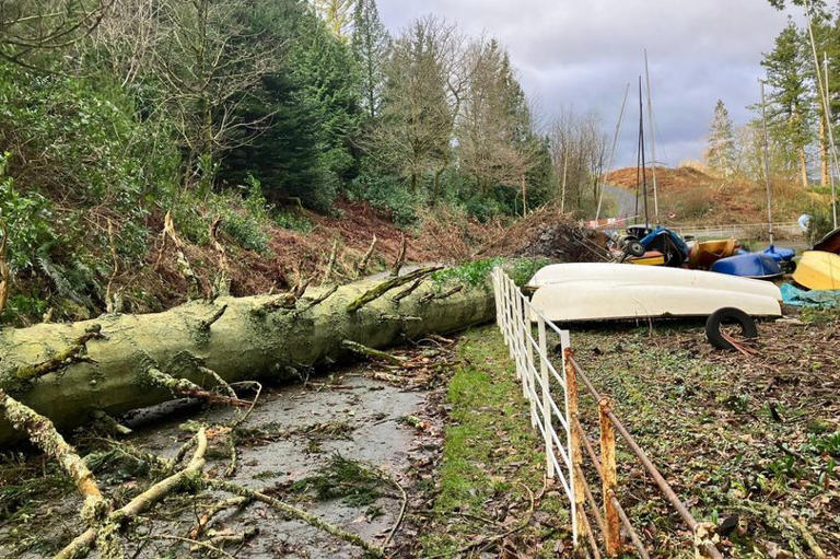 Road by 'Wales’ most beautiful lake' reopens 18 months after freak storm