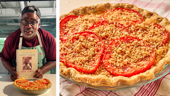 How to make tomato pie with rosemary crust