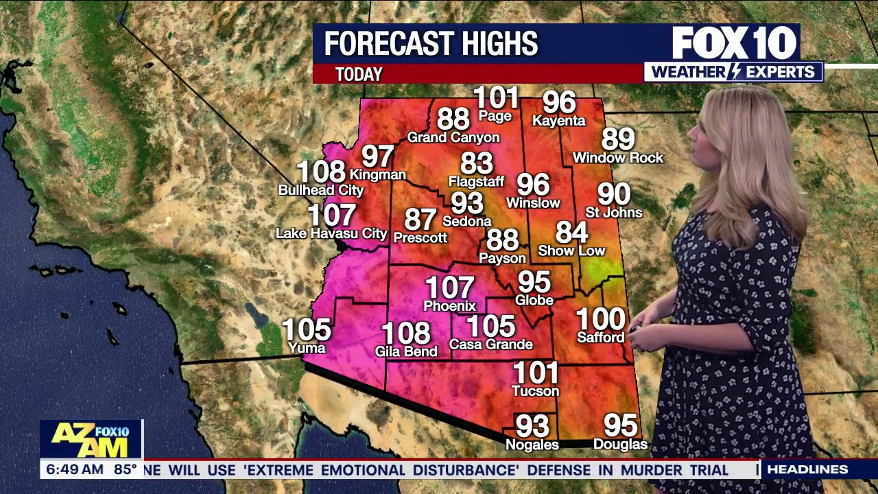 Morning weather forecast - 6/18/26