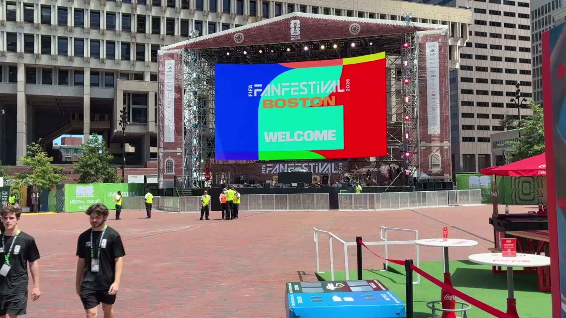 FIFA Fan Festival in Boston closed ahead of possible severe weather