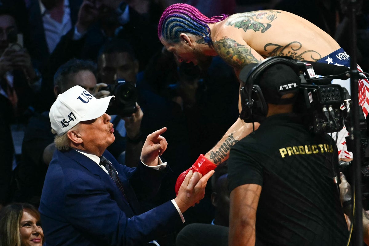 UFC fighter reveals what he whispered to Trump after Freedom 250 win